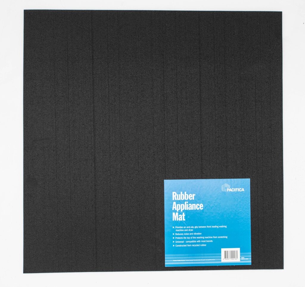 Black Rubber Appliance Mat – Pacifica